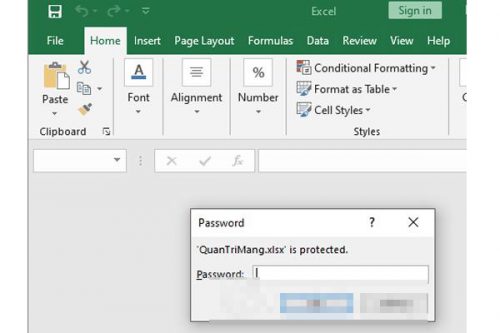 Cách khóa và đặt pass cho file excel với mọi phiên bản 100% thành công