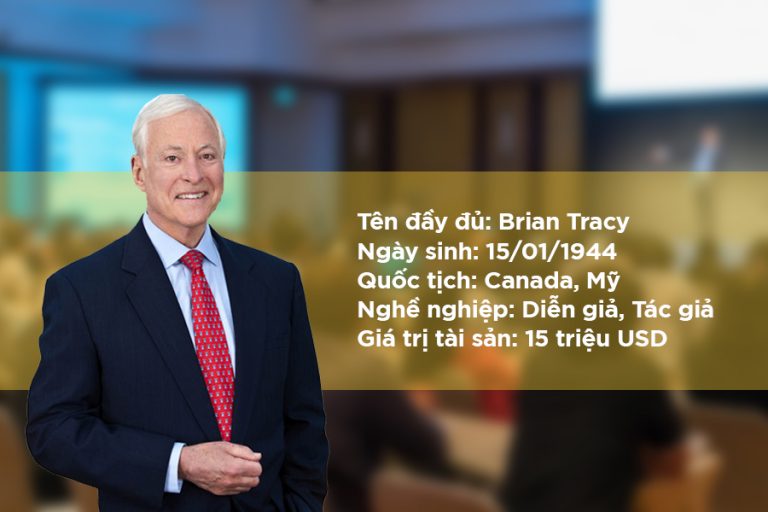 Tìm hiểu về Brian Tracy – Diễn giả kinh tế học số 1 thế giới