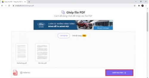 Cách gộp file PDF nhanh, đơn giản và hiệu quả nhất