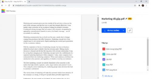 Cách gộp file PDF nhanh, đơn giản và hiệu quả nhất
